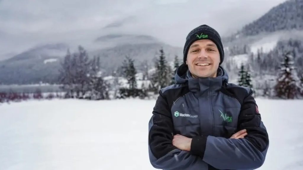 Stefan Wolffenbuttel 2e op de Alternatieve Elfstedentocht op de ...