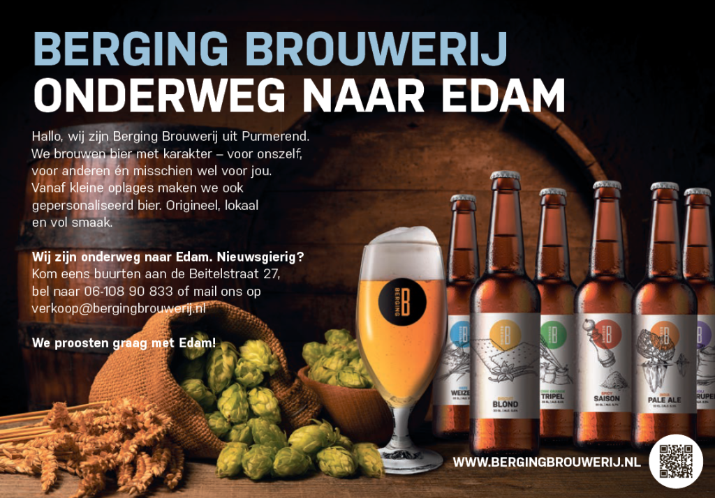 Berging Brouwerij verhuist naar Edam